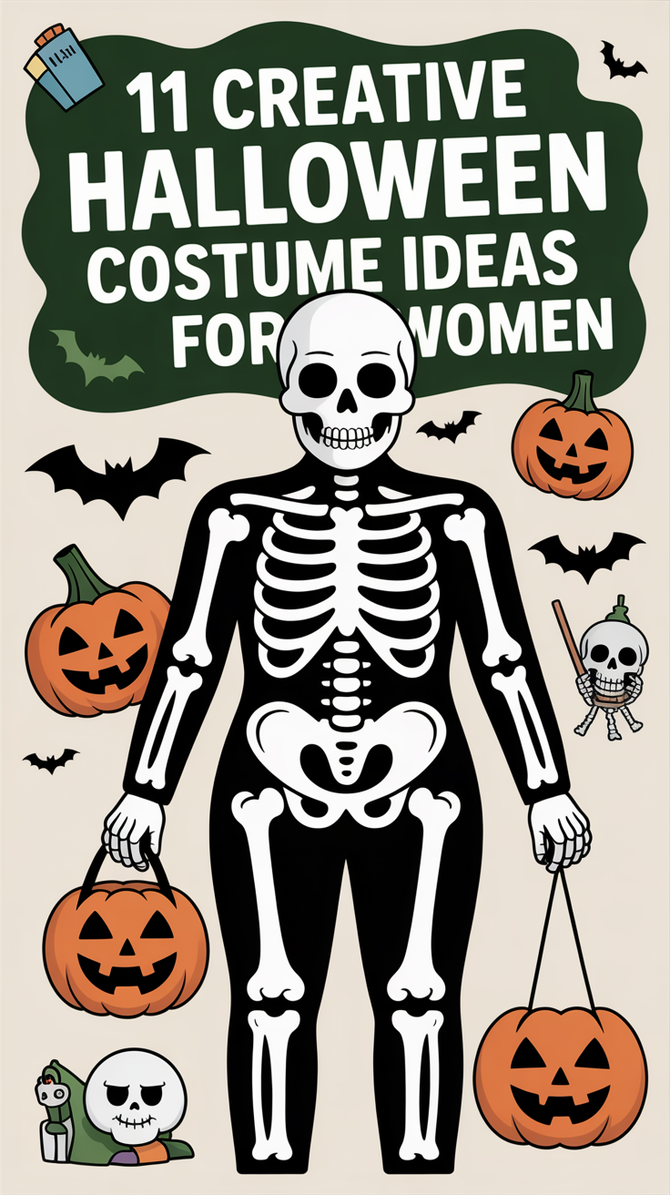 11 Creative Halloween Costume Ideas for Women - Glow Within Me – Classy ...